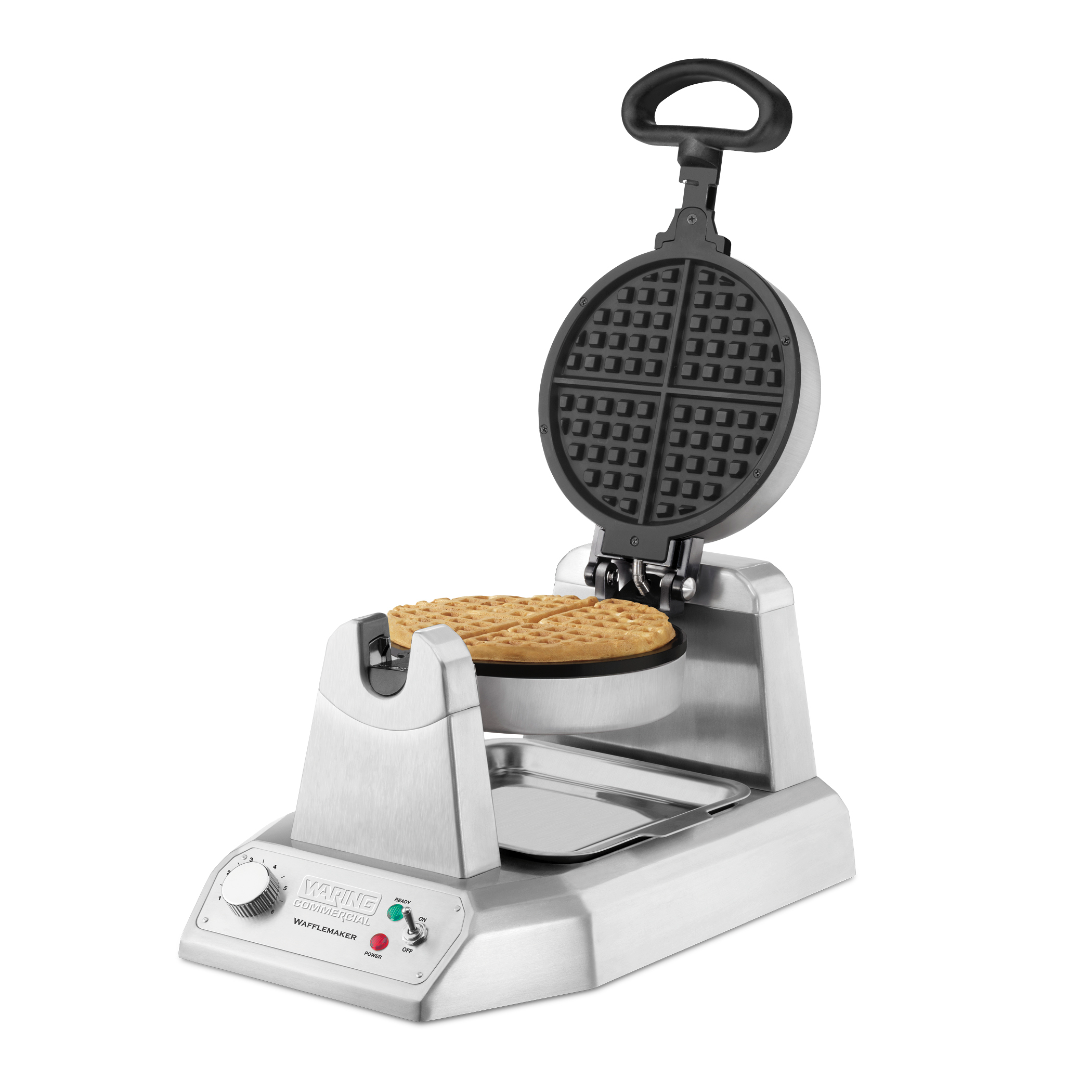 Single Classic Waffle Maker | Serviceable Plates | Waring