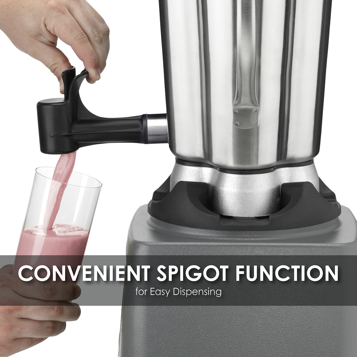 1-GL Food Blender | With Spigot, 3.75 HP | Waring