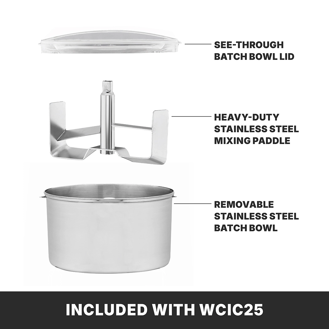 2.5-Qt Compressor Ice Cream Maker | Waring