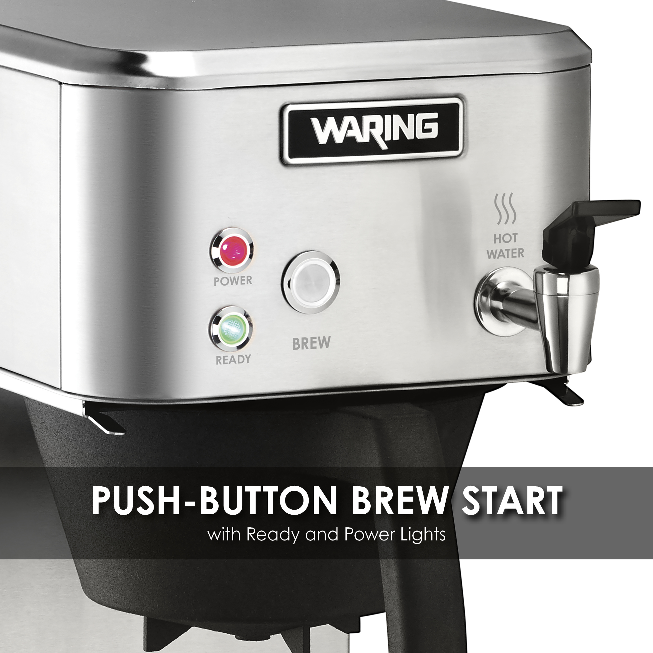 Café Deco® Airpot Coffee Brewer | Waring