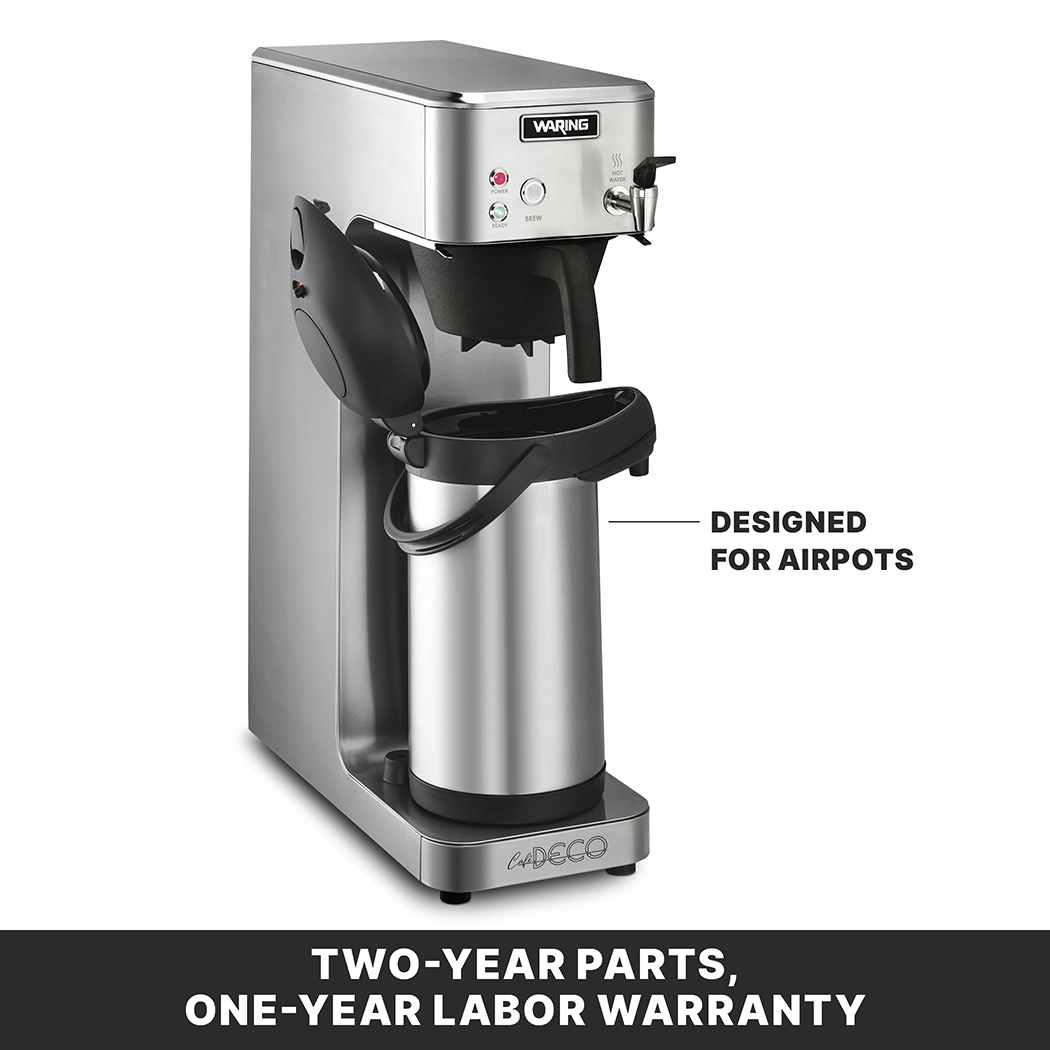 Café Deco® Airpot Coffee Brewer | Waring