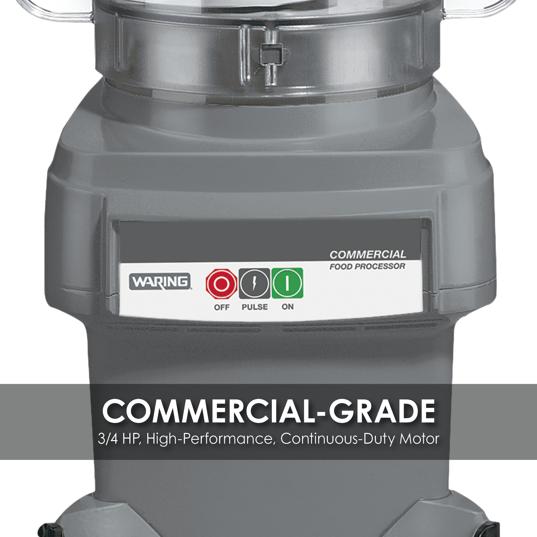 6-Qt Combination Food Processor | Continuous-Feed | Waring