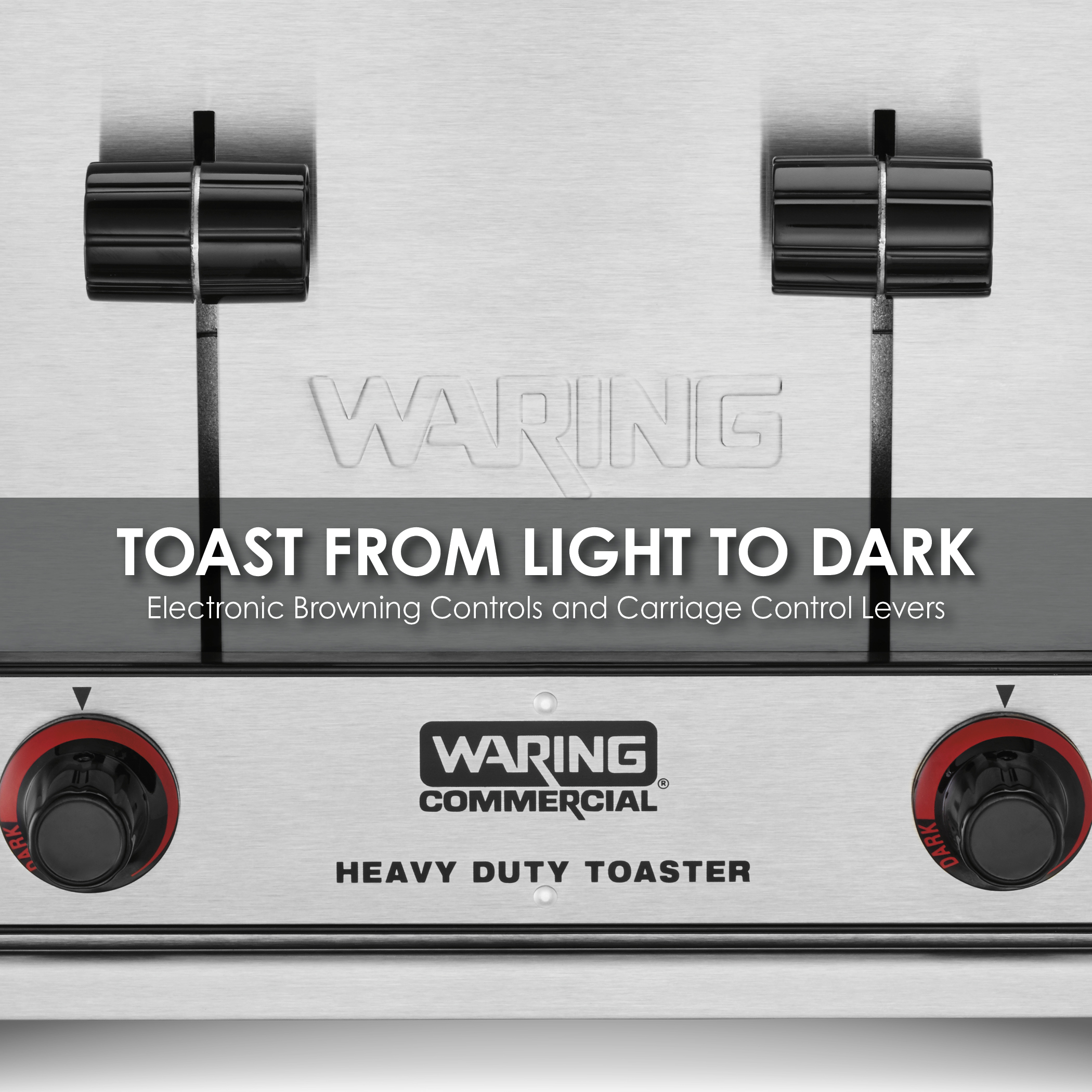 4-Slot Toaster - 120V, 2200W | Heavy-Duty | Waring