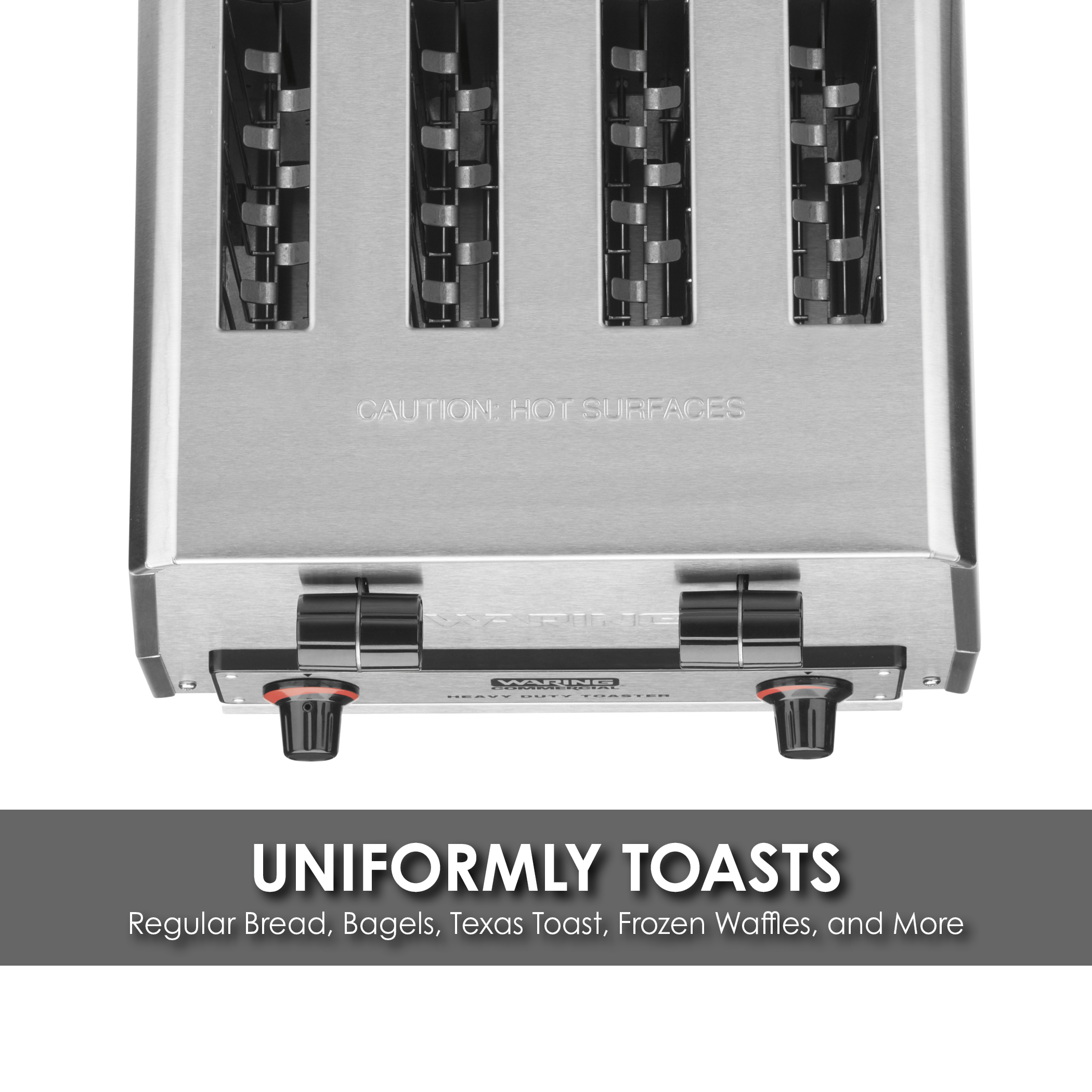 4-Slot Toaster - 120V, 2200W | Heavy-Duty | Waring