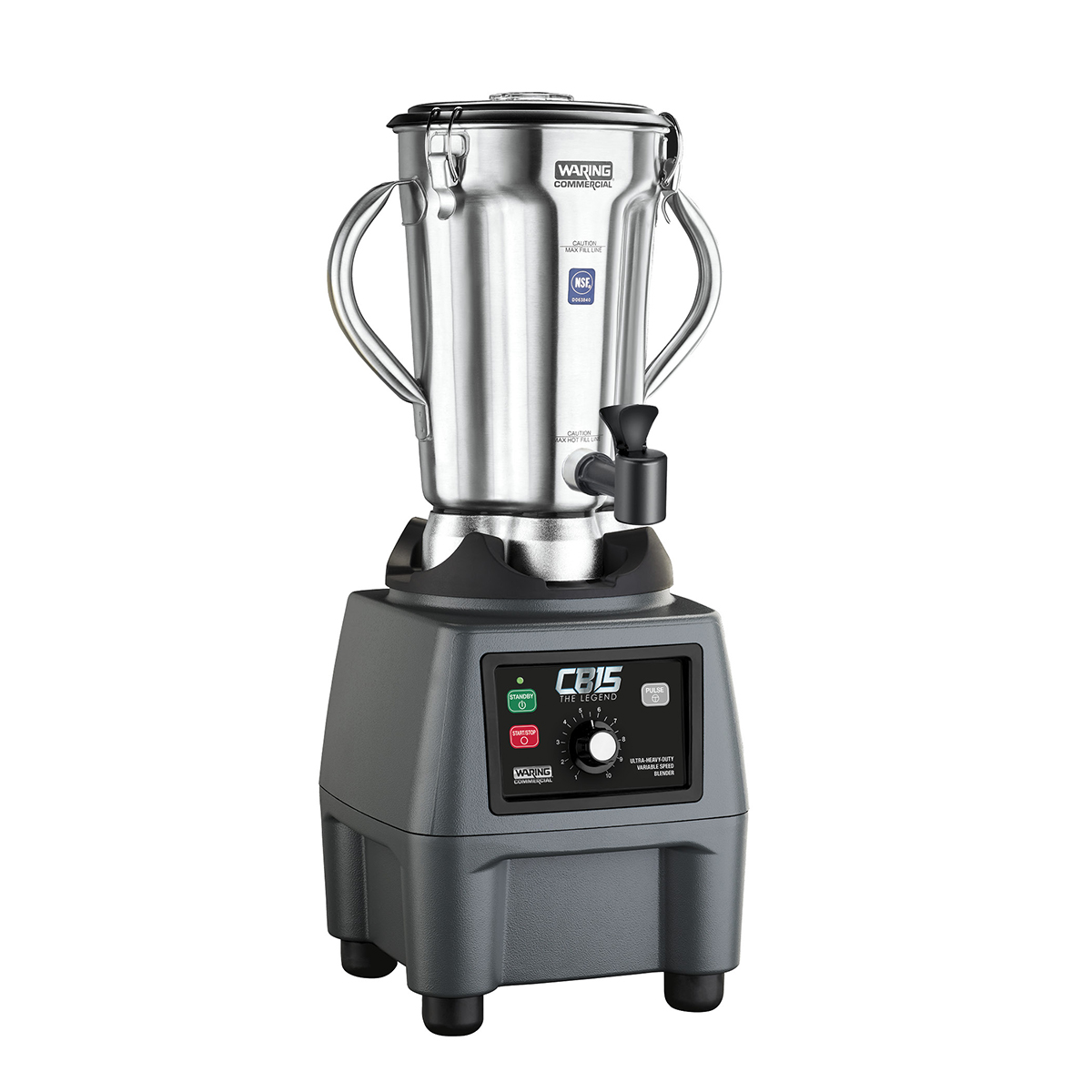1-GL Food Blender | Spigot, Variable-Speed | Waring