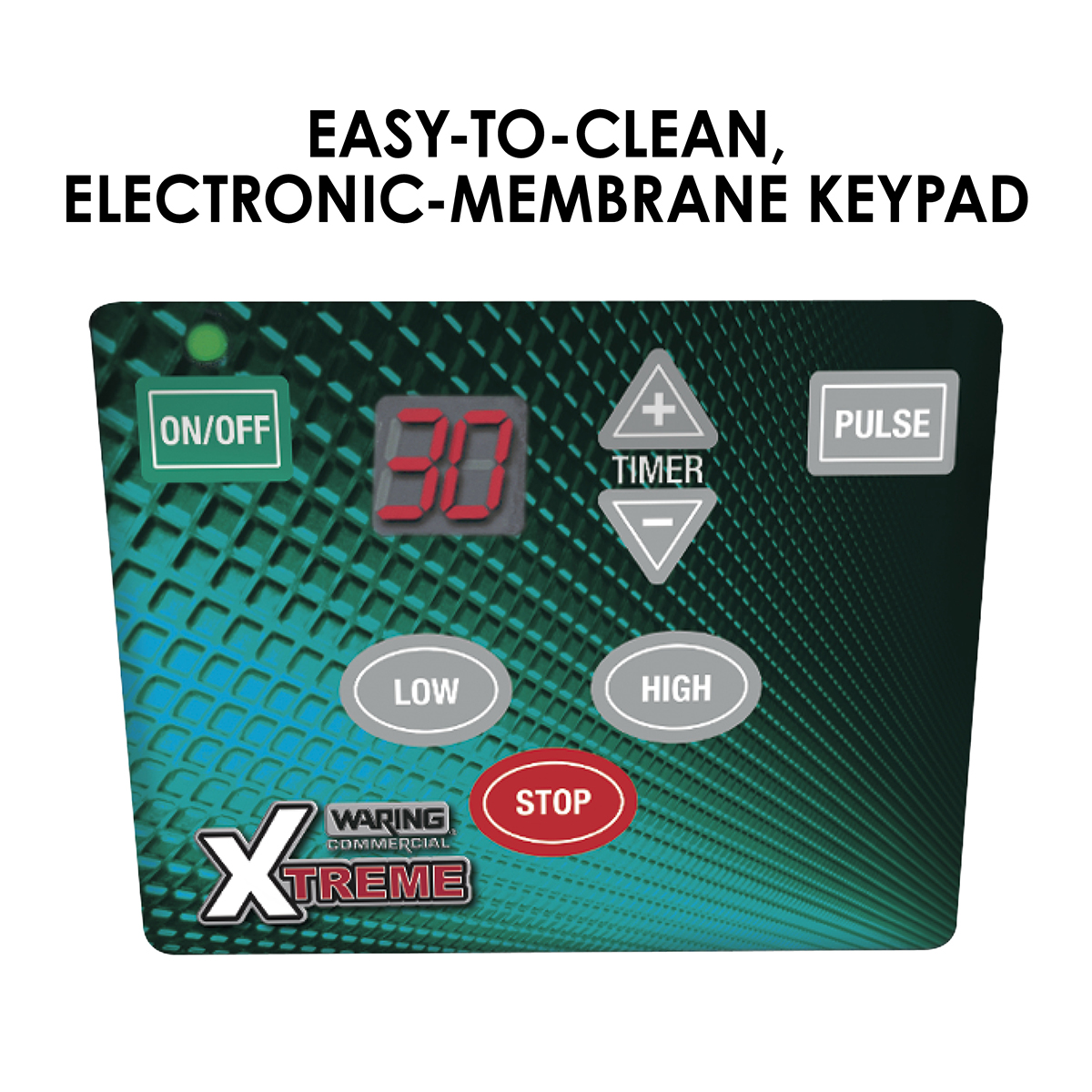 Hi-Power Touchpad Blender | 64oz Copolyester | Waring