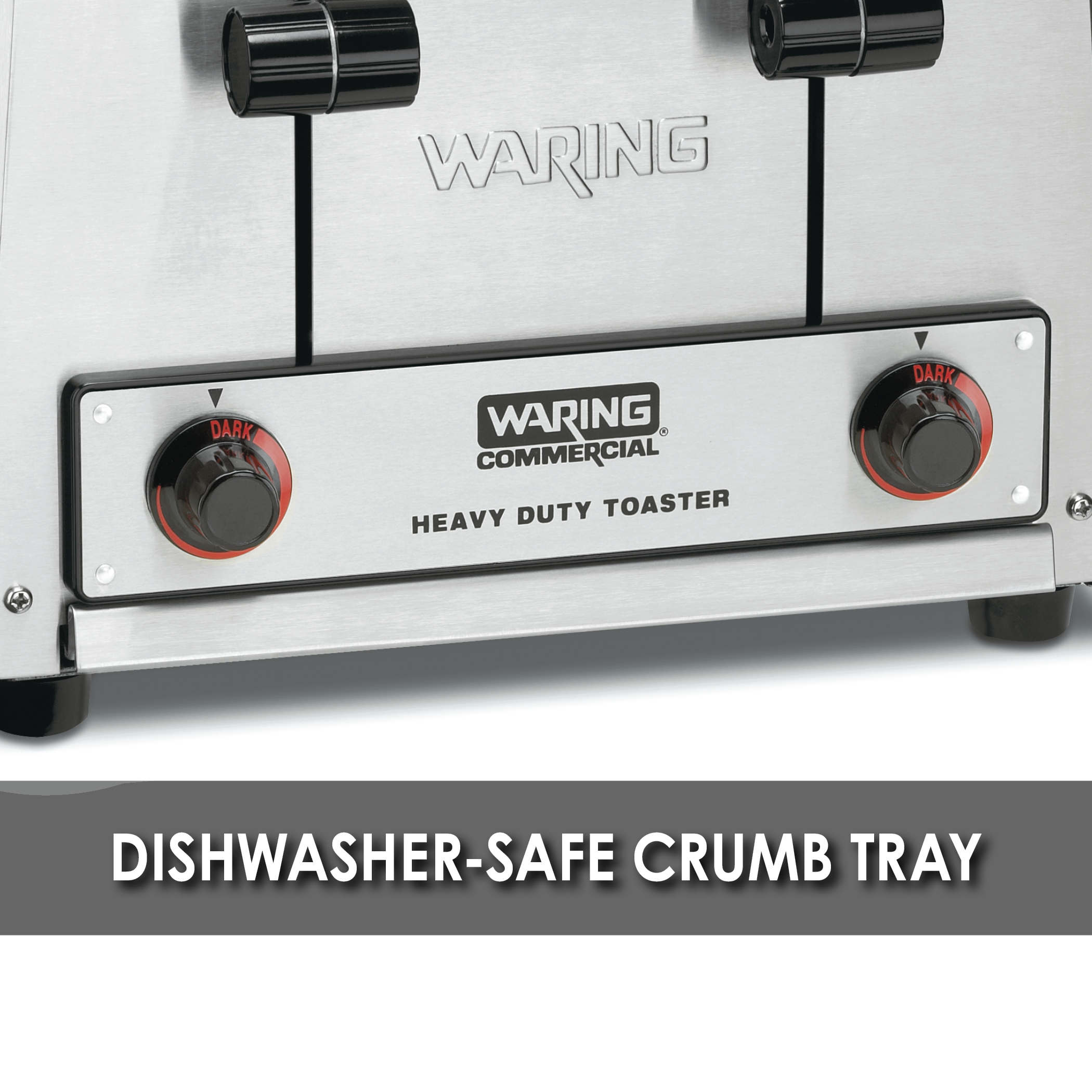 4-Slot Toaster - 120V, 2200W | Heavy-Duty | Waring