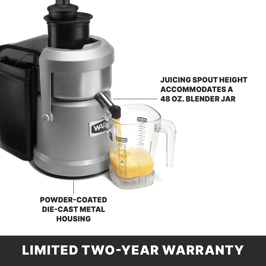 Pulp Eject Juice Extractor | Heavy-Duty | Waring