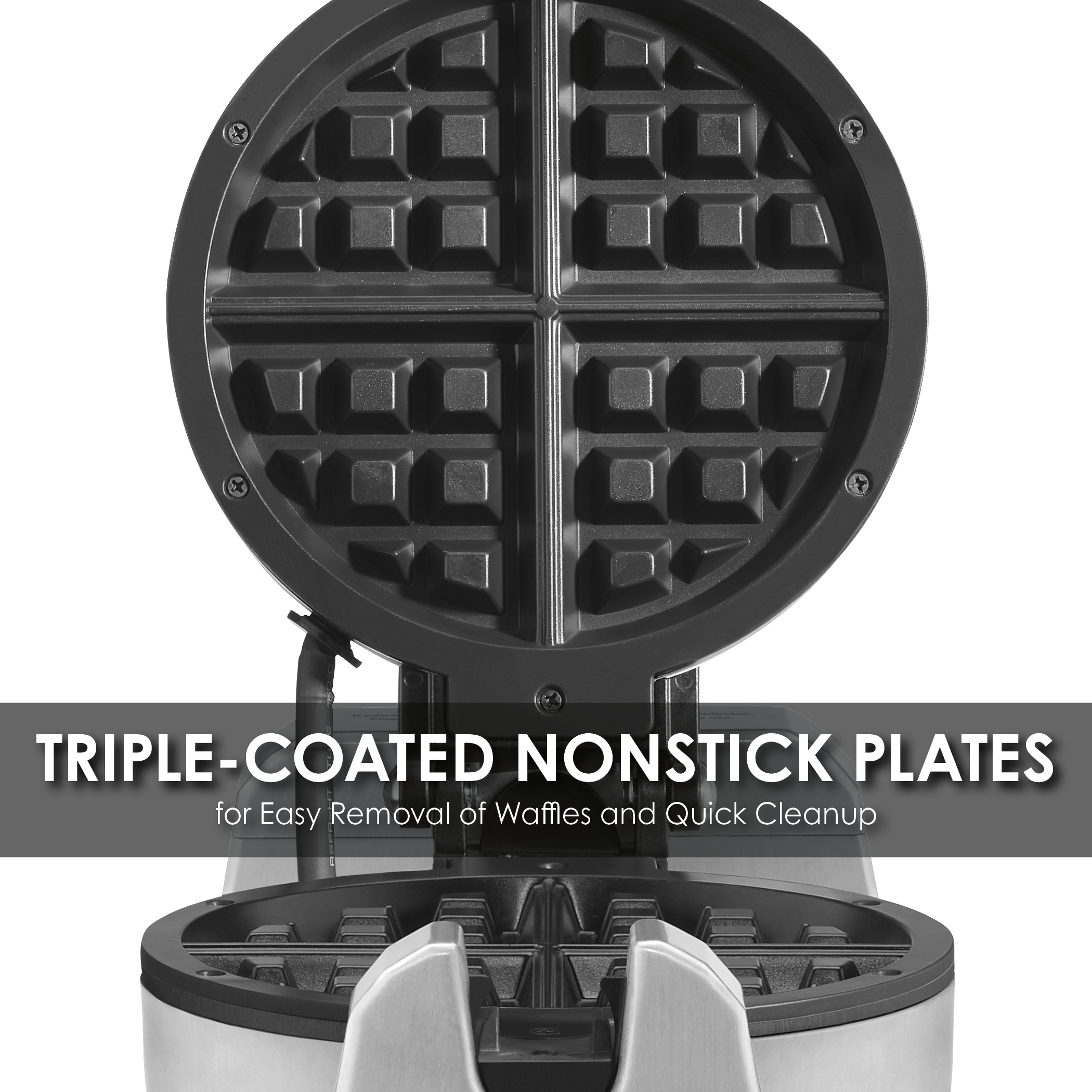 waring waffle maker replacement plates