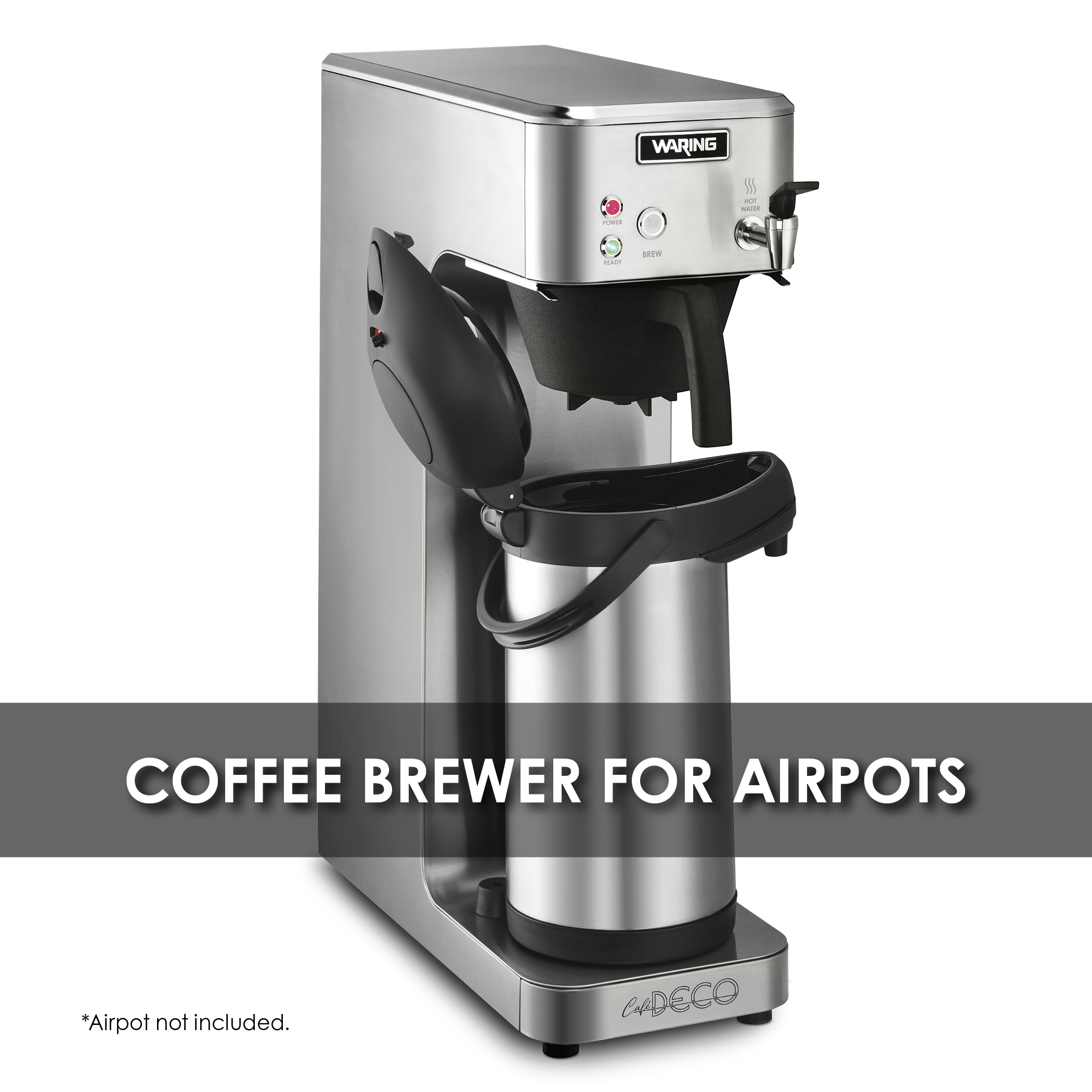 Café Deco® Airpot Coffee Brewer | Waring