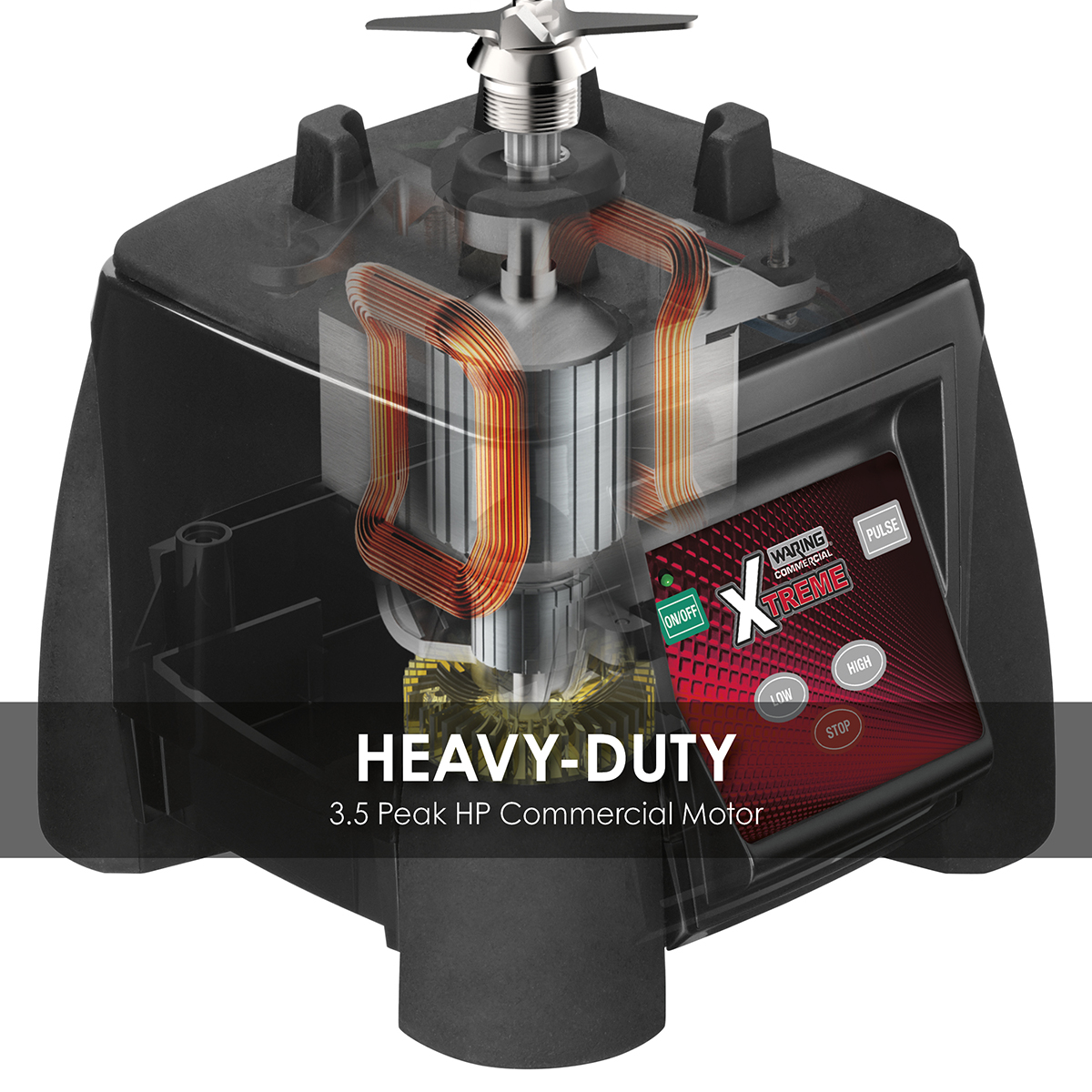 Hi-Power Touchpad Blender | 64oz Copolyester| Waring