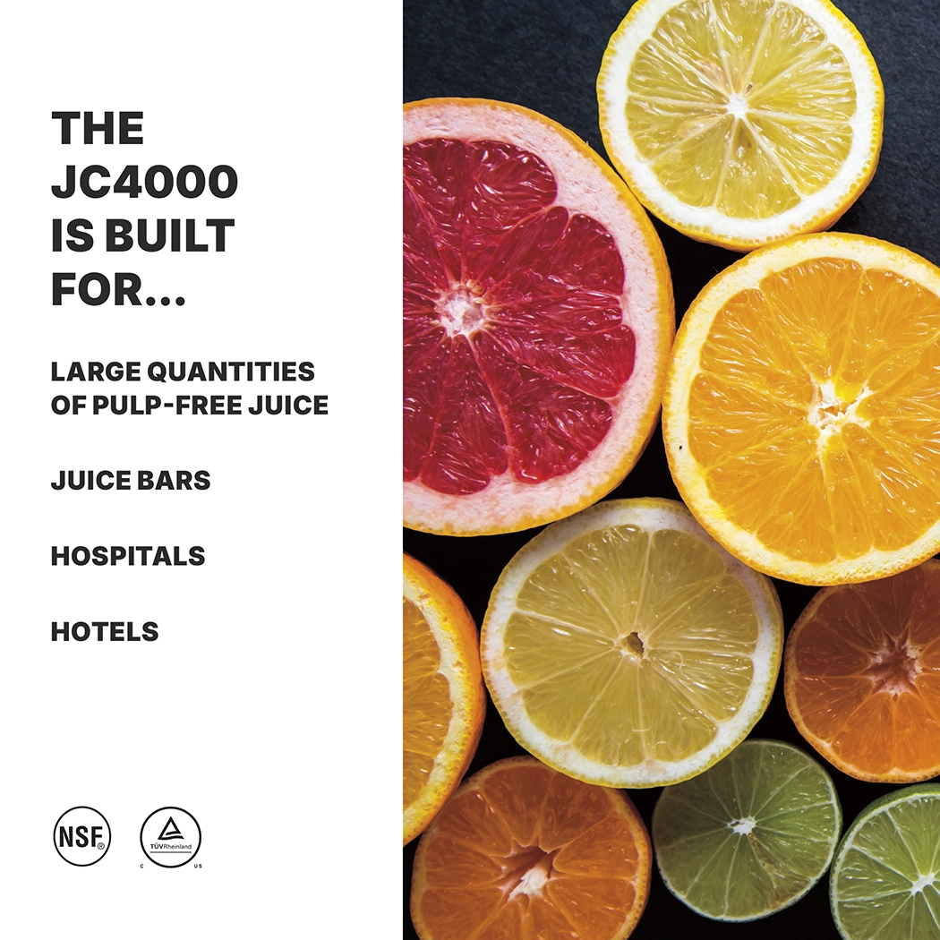 Hi-Power Citrus Juicer |Heavy-Duty, Splash Guard | Waring